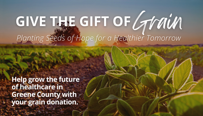 Greene County Medical Center Foundation Seeks Support from Local Producers In planting seeds of ...